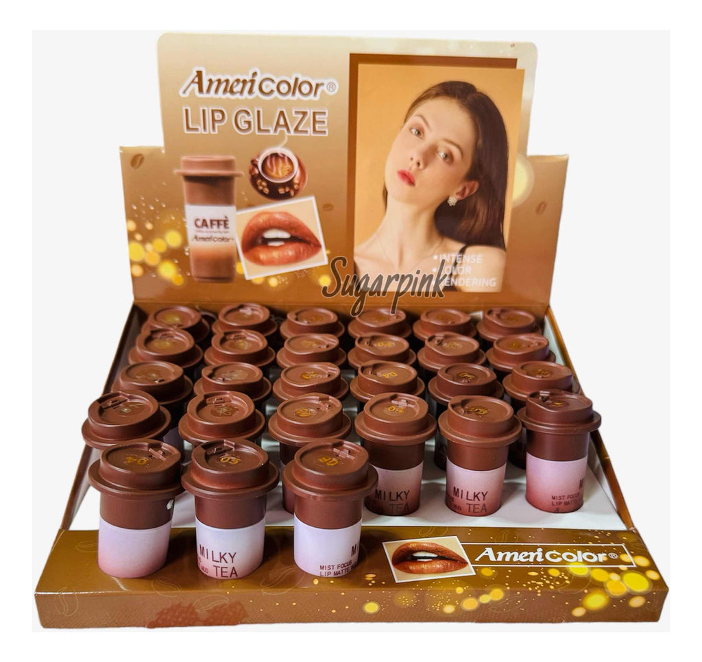 Labial mate indeleble vasito de café 27 pz CC-165 – RayShop electronics
