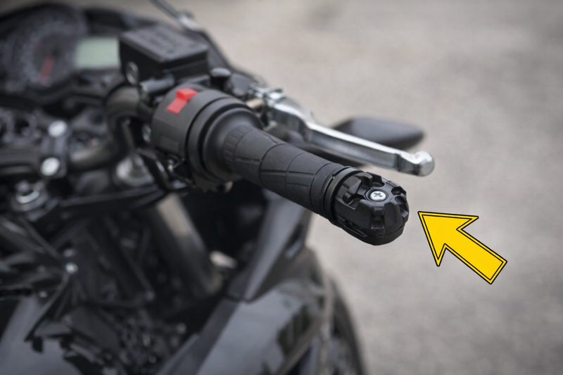 Bar Ends Universales para Motocicleta Antivibración 7/8” 22mm 2 Pzas M ...