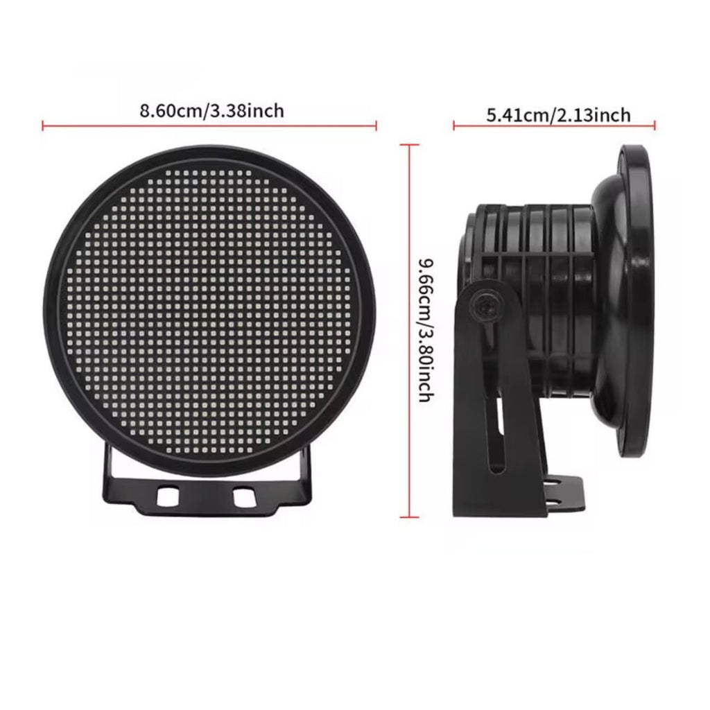 Smart Car LED Sign Pantalla Programable Para Coche control Bluetooth D ...