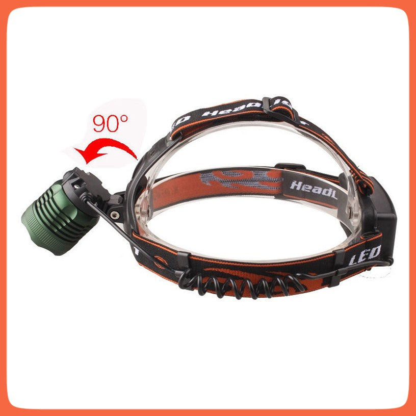 Lámpara Minera Cabeza 2500 Lms Zoom Cree Led T6 5 Pasos Dt93 – RayShop ...